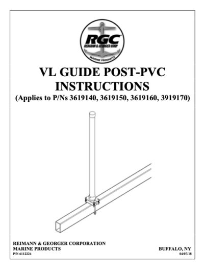 VL Guide Post PVC Archives - Flathead Lift & Rail